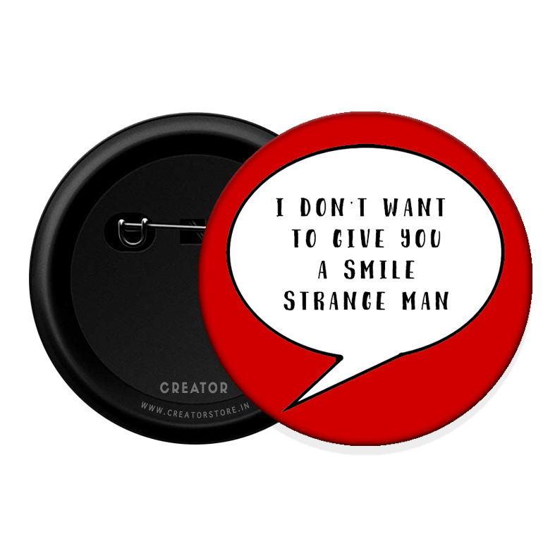 Smile Button Badge – Creator