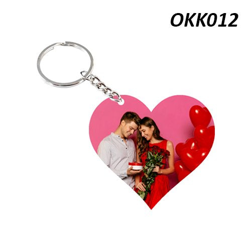 Heart photo Keychain – Creator Store