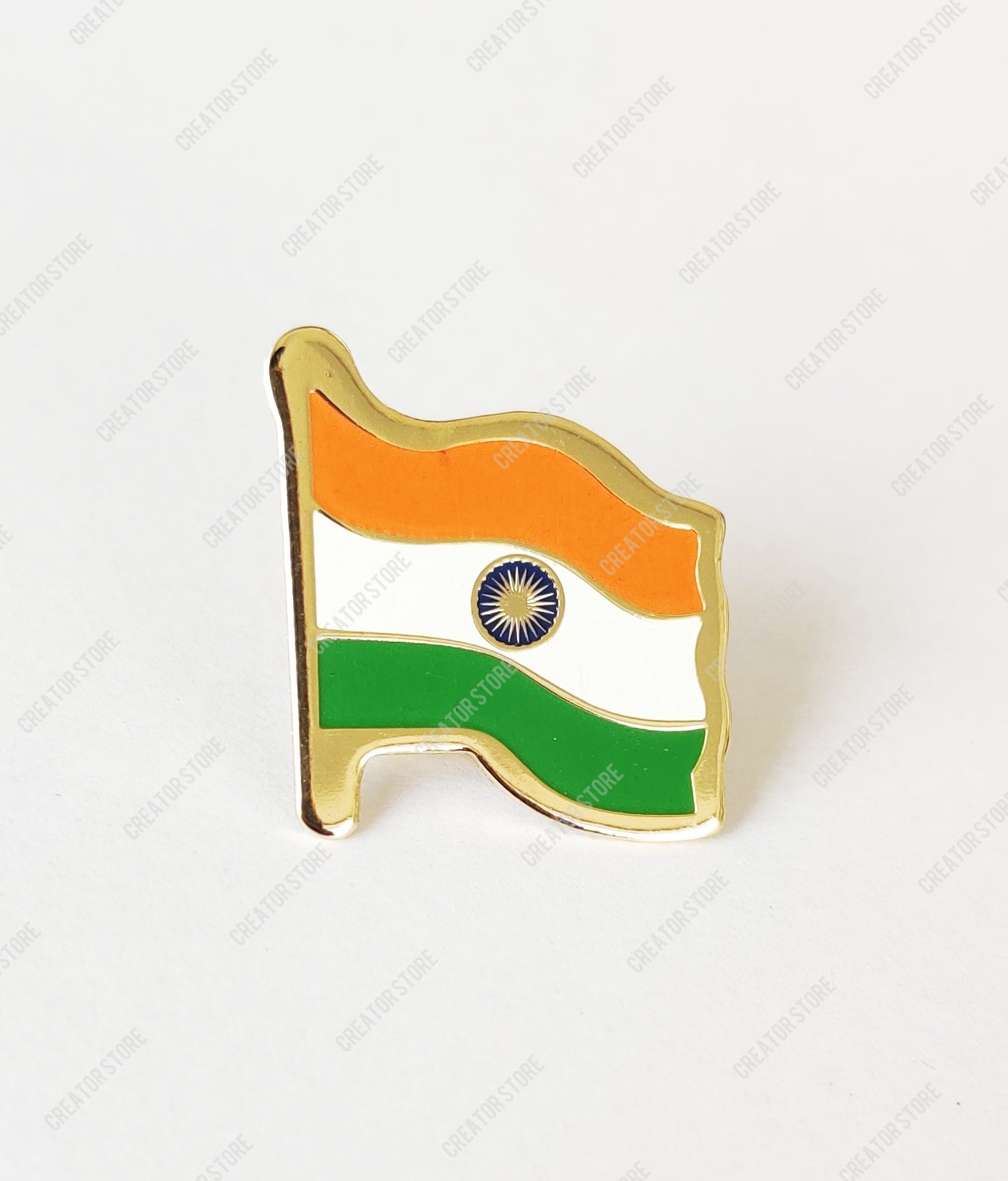 For Suit Pin Lapel Pin INDIAN FLAG LAPEL PINS RECTANGLE (L)- Set Of 5 ...