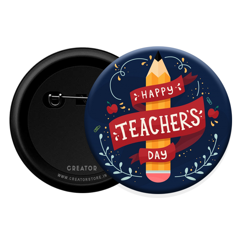 Happy teachers day Button Badge – Creator Store